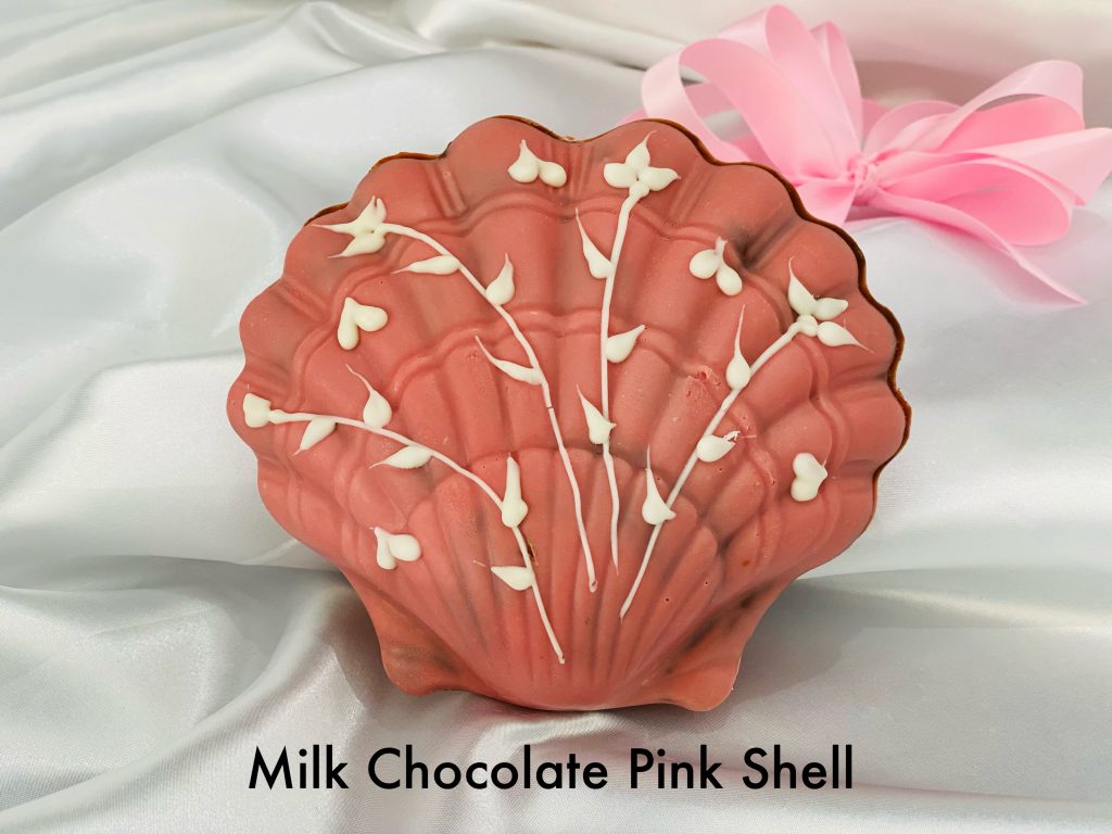 Milk Chocolate Red Shell – Violet Chocolates